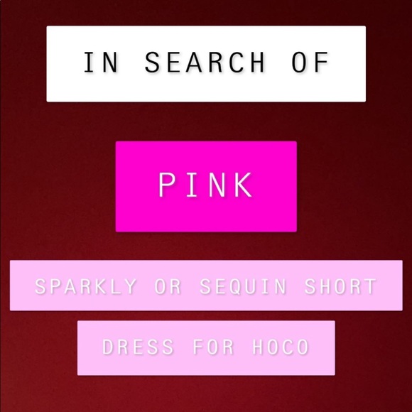 Dresses | Iso Pink Short Hoco Dress | Poshmark